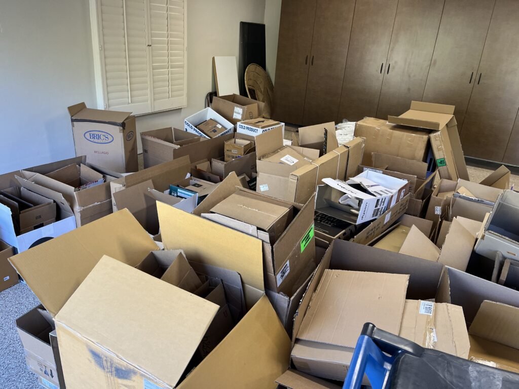 Cardboard Box Removal Mesa, AZ- Happy Hippo Junk Removal